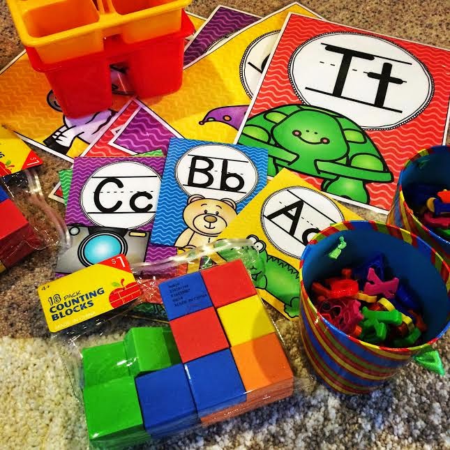 Cheap n' Easy Phonics Center - Onset and Rime Activity - Susan Jones ...