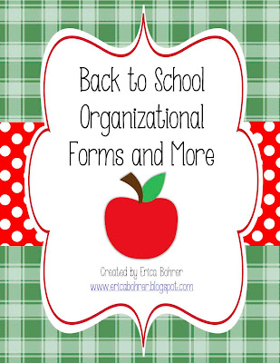 Getting Organized for Back to School