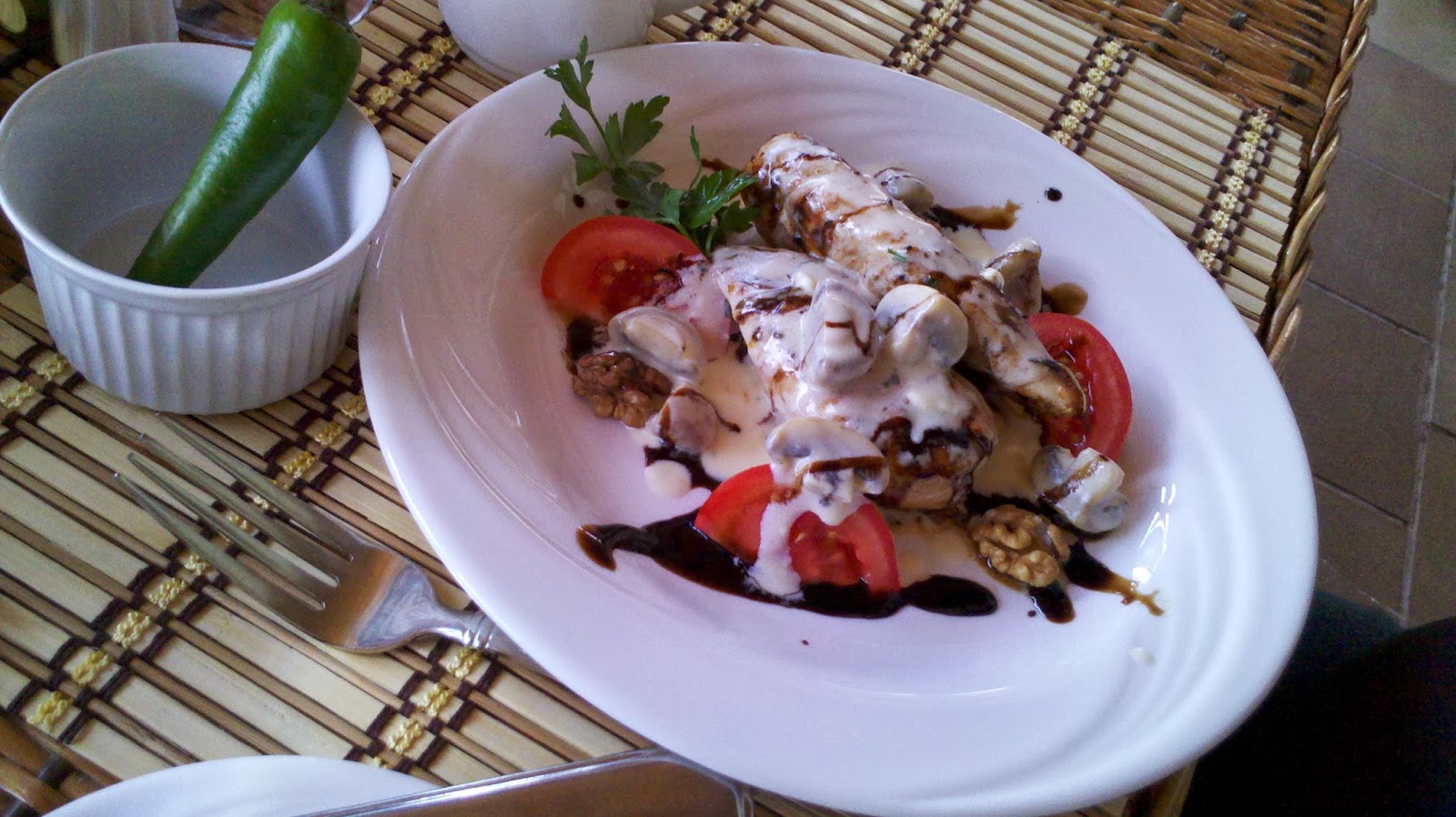 Committed Stitcher: Partial Lunch At Purcari