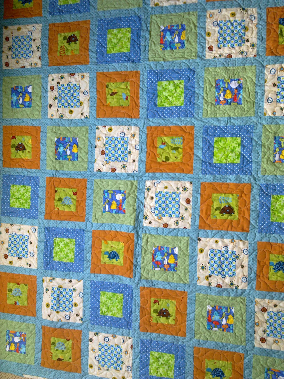 Patchwork de FUNKYPATCH: Colcha para Raúl