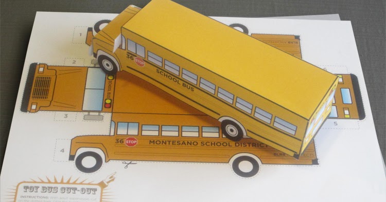 Shane Sabin: School Bus Cut-Out
