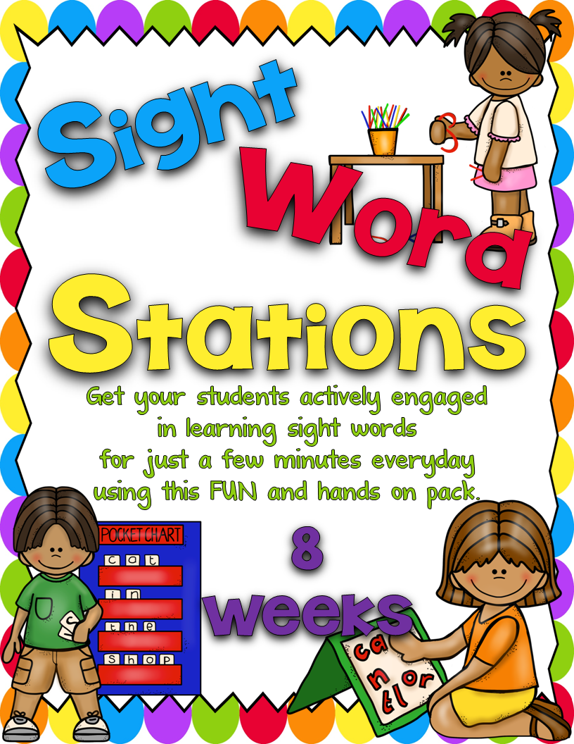 Sight Word Stations | Live, Love, Laugh Everyday in Kindergarten ...