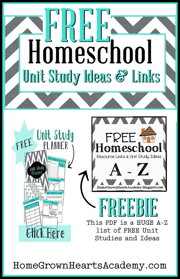 Home Grown Hearts Academy Homeschool Blog: Unit Studies Home Grown Hearts Academy Homeschool Blog: Unit Studies