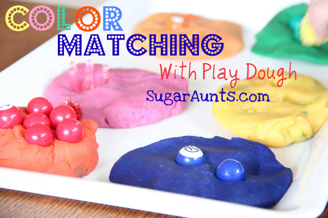 Color Matching With Play Dough - The OT Toolbox