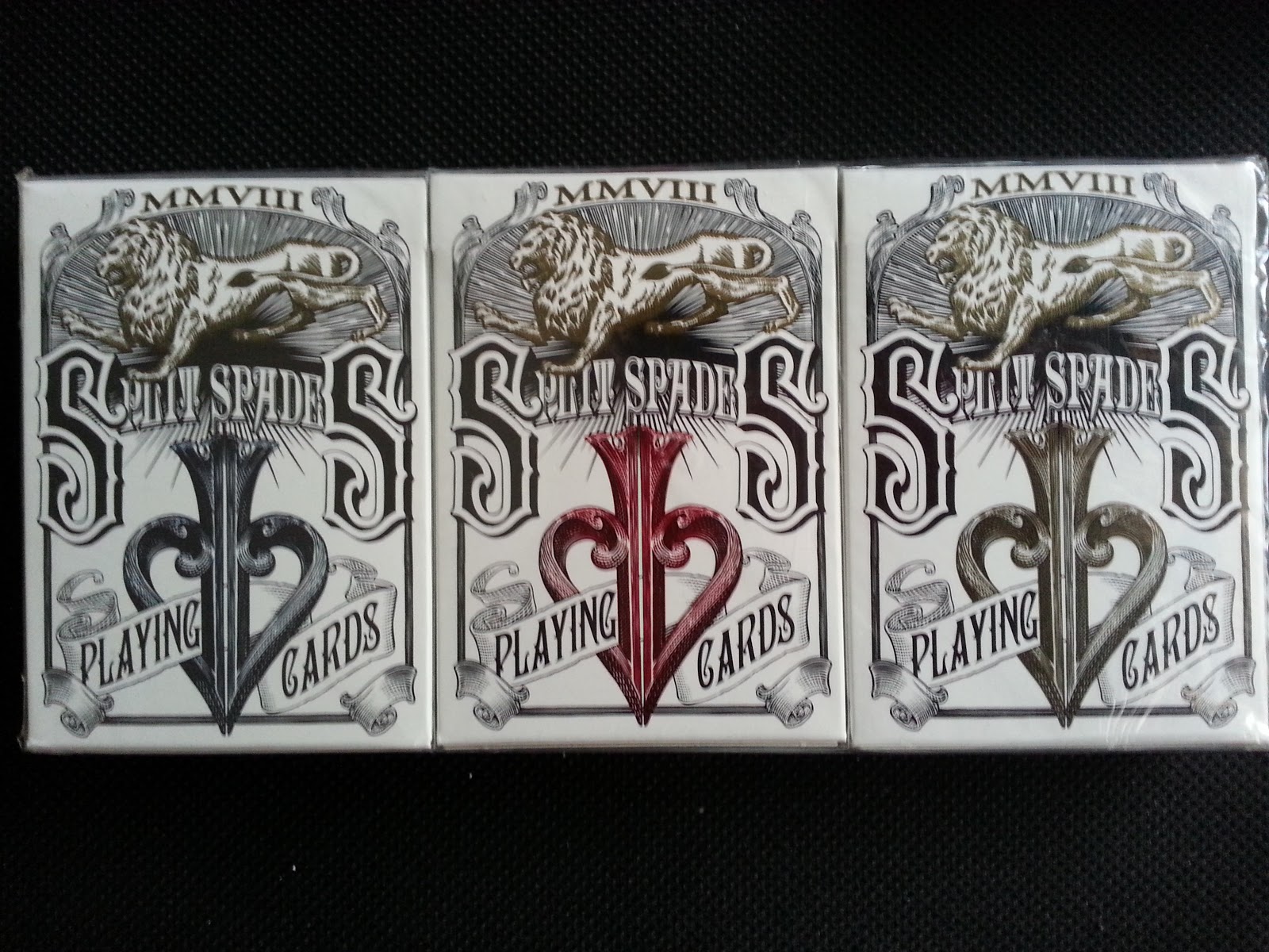 SGCardCollectors: David Blaine Split Spades Set