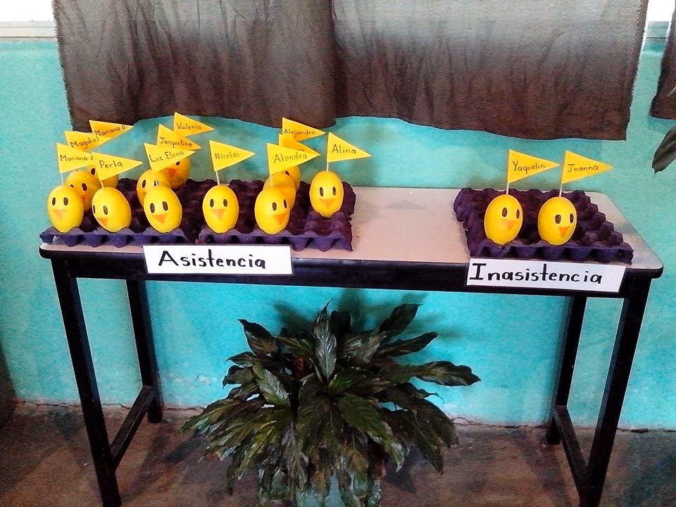 TIPS DE ACTIVIDADES PARA TU GRUPO ESCOLAR: Control gráfico de asistencia