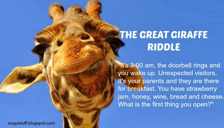 Giraffe Riddle Goes Viral On Facebook Giraffe Riddle Goes Viral On Facebook