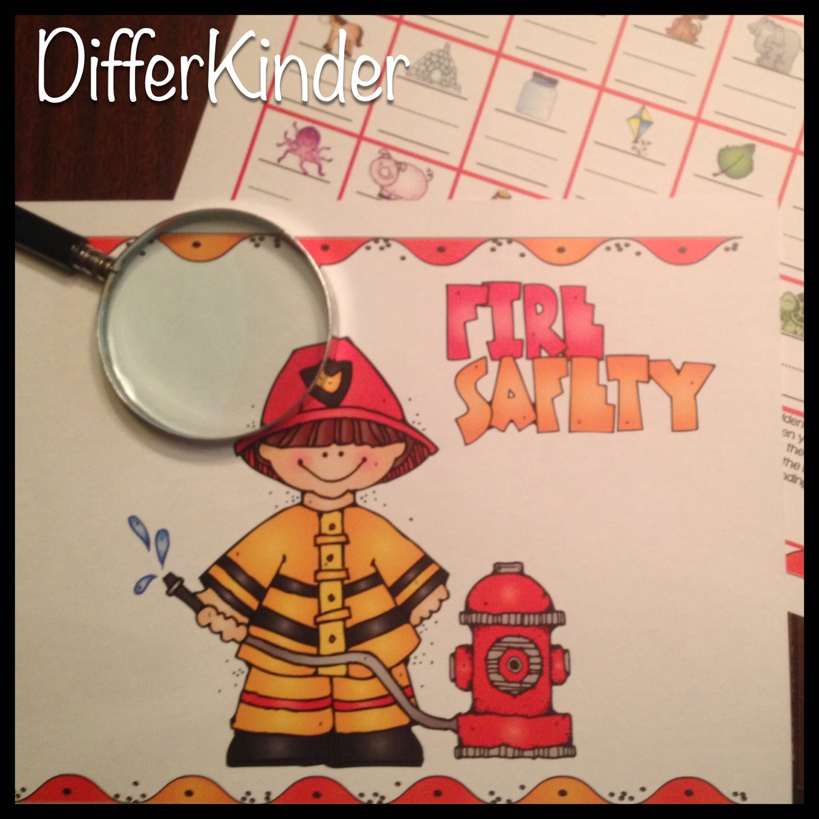 I Spy A Freebie For Fire Safety Month! - Differentiated Kindergarten