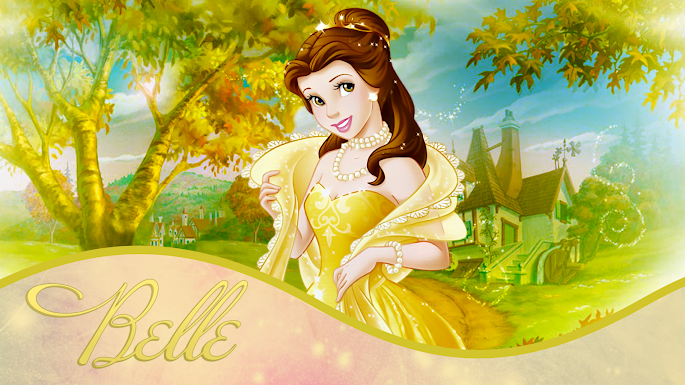 Wallpapers princesas Disney bella - Imagui