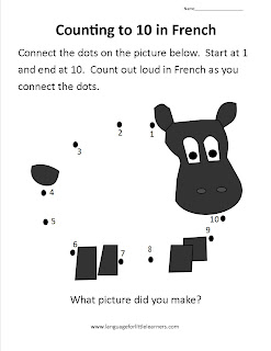 Language for Little Learners: Using Dot-to-Dots to teach French