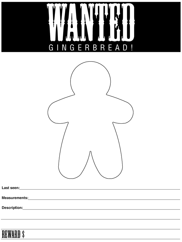 E Is For Explore Wanted Gingerbread e-is-for-explore-wanted-gingerbread