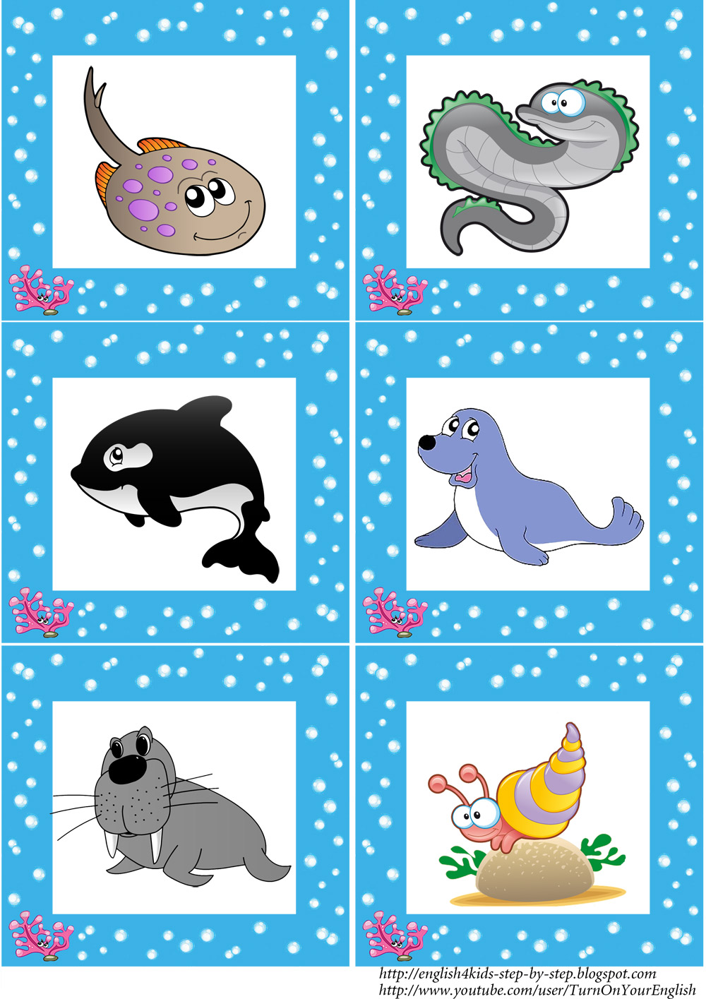 Deep in the Ocean, Deep in the Sea - Song for Kids