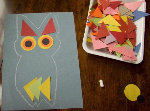 Paper Owl Craft ~ Reading Confetti