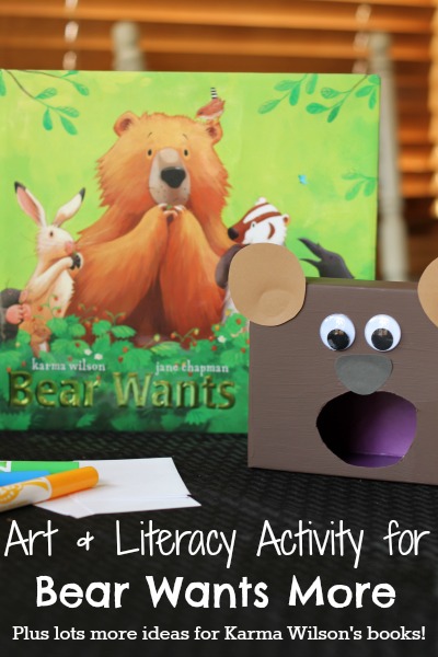Bear Wants More Activity: Virtual Book Club for Kids ~ Reading Confetti