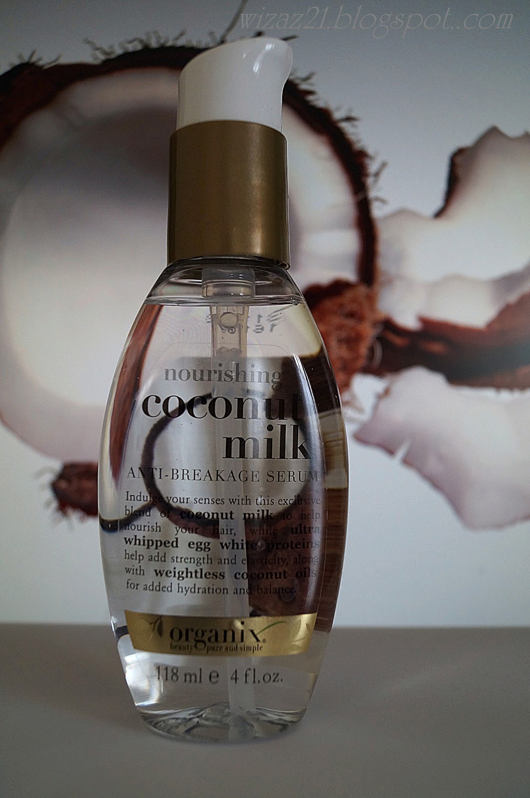 ORGANIX, NOURISHING COCONUT MILK ANTI - BREAKAGE SERUM ORGANIX, NOURISHING COCONUT MILK ANTI - BREAKAGE SERUM