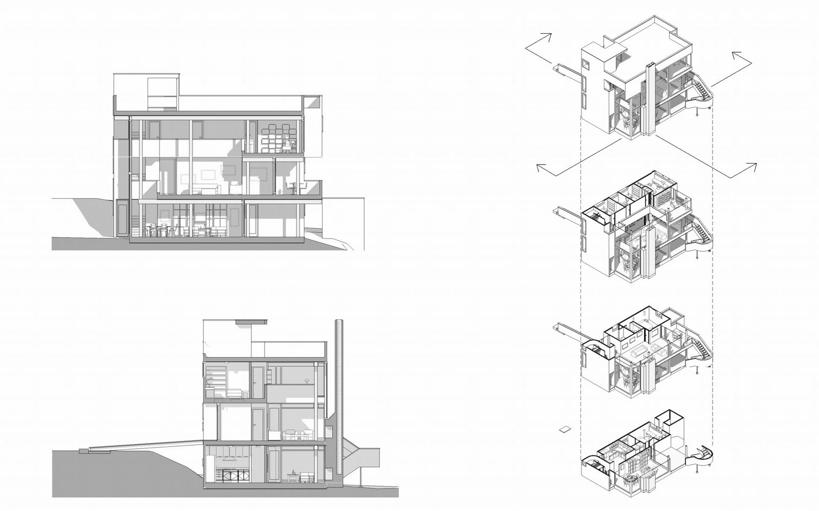InfoArq-3D: La Casa Smith en Revit