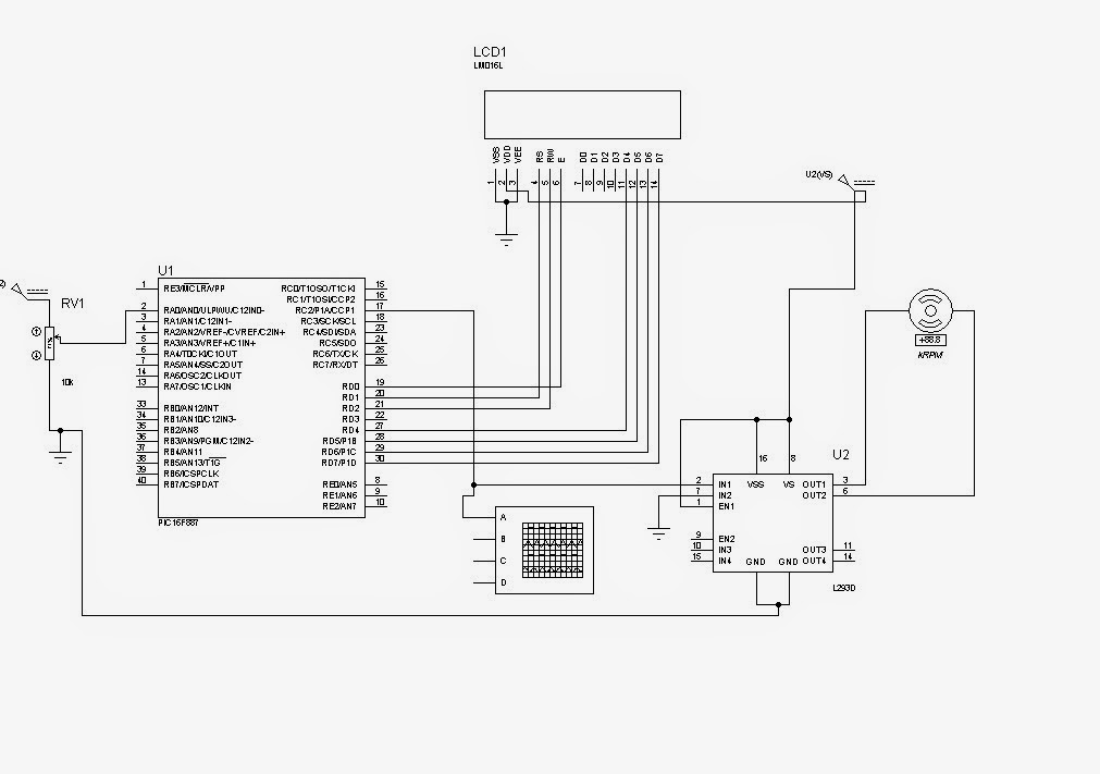 Control de velocidad pwm de un motor dc usando PIC16f887 ... Control de velocidad pwm de un motor dc usando PIC16f887 ...