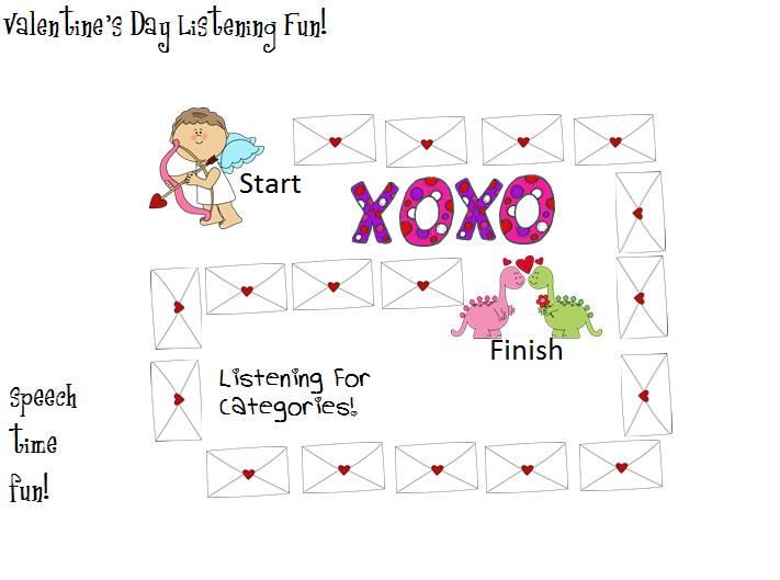 Valentine's Day Listening Fun! - Speech Time Fun: Speech and Language ...