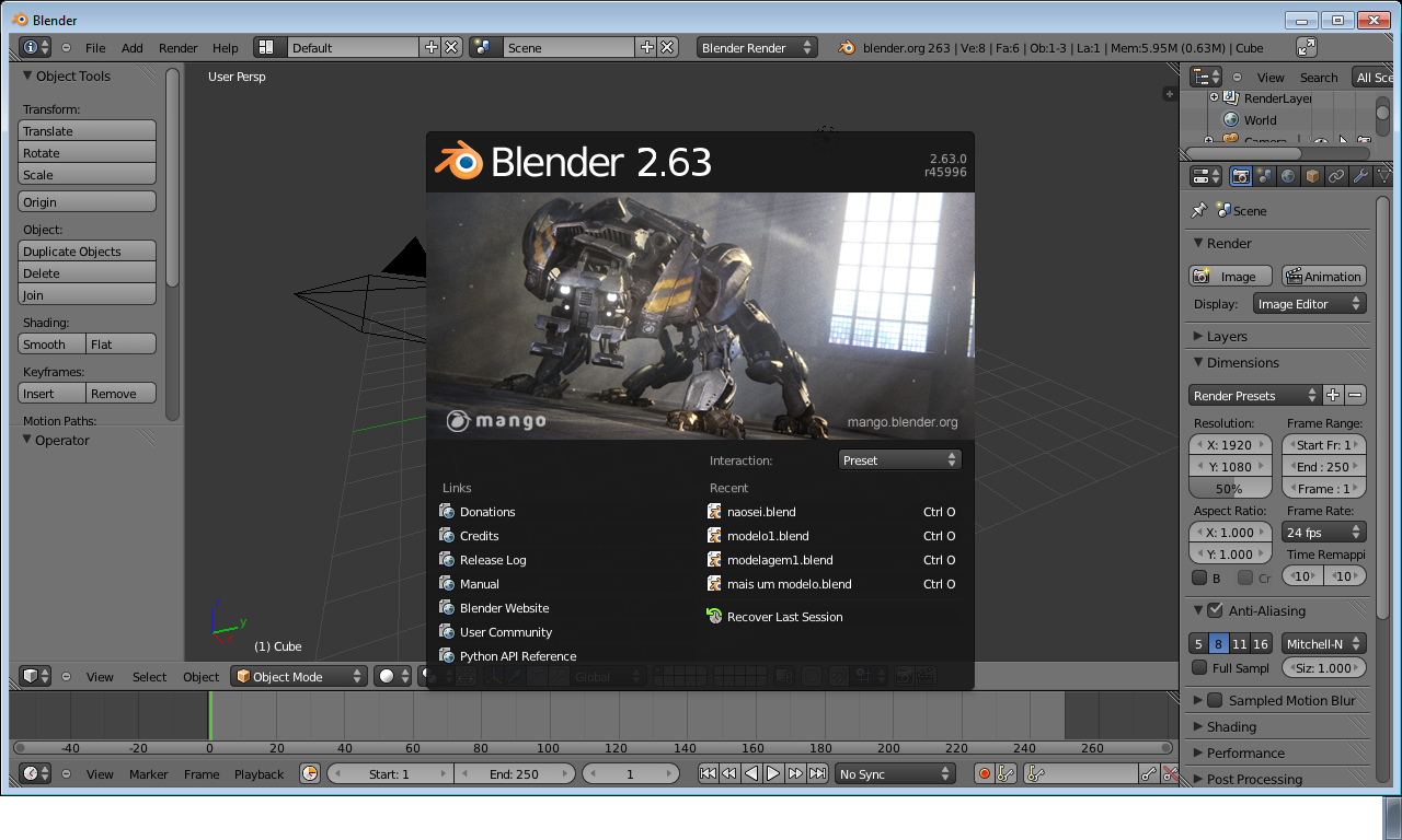 Meu Jogo Blender