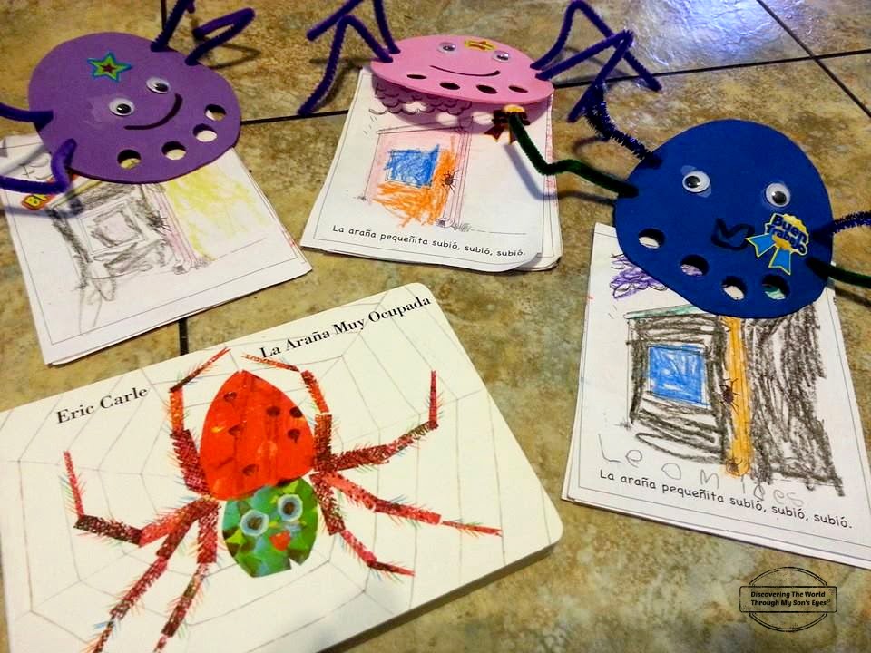 The Itsy Bitsy Spider: Spanish Storytime & 1 Fun Craft