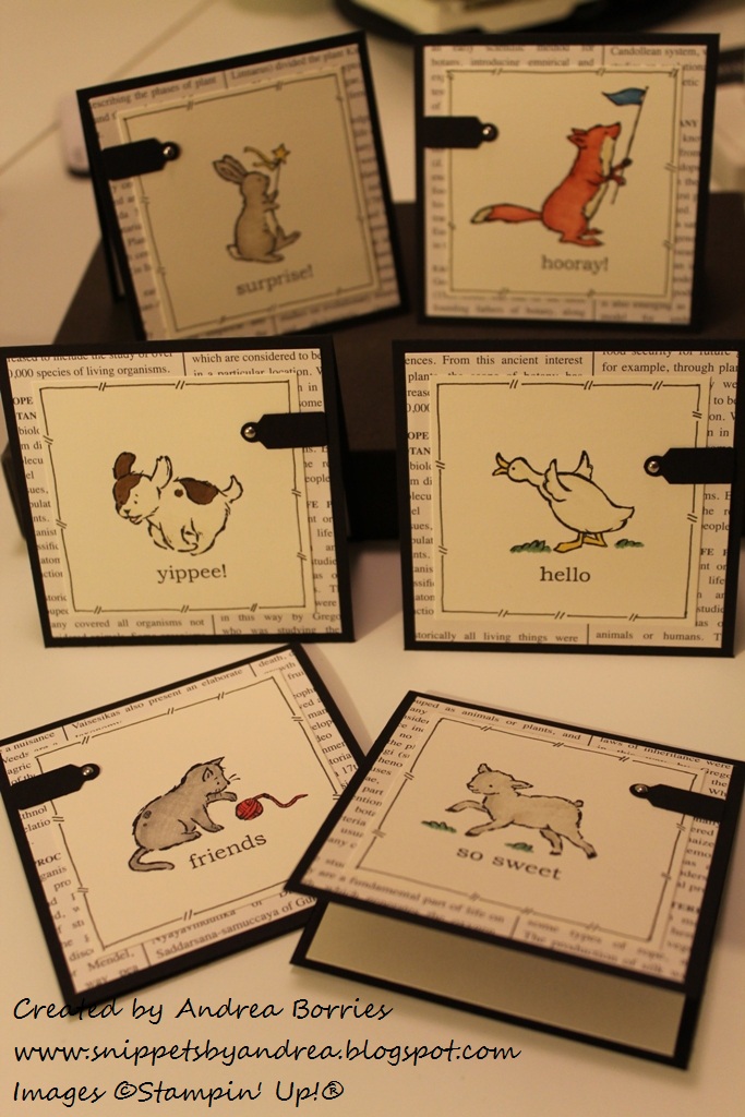Snippets: Storybook Friends card set Snippets: Storybook Friends card set