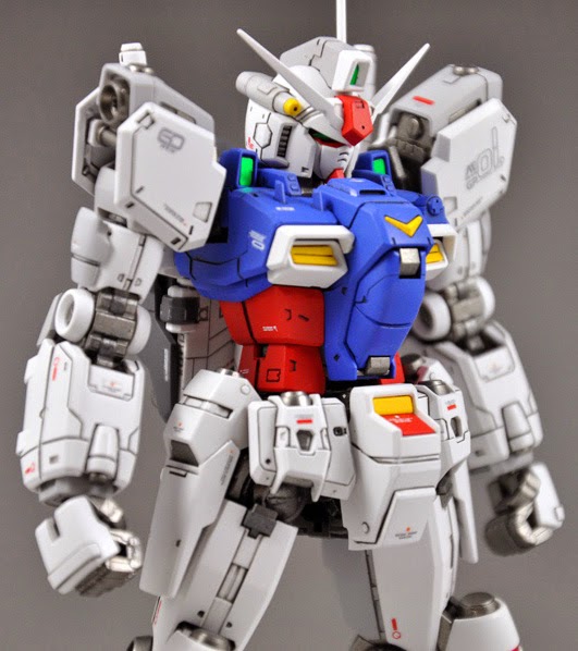 GUNDAM GUY: RG 1/144 GP01 Gundam "Zephyranthes" - Painted Build