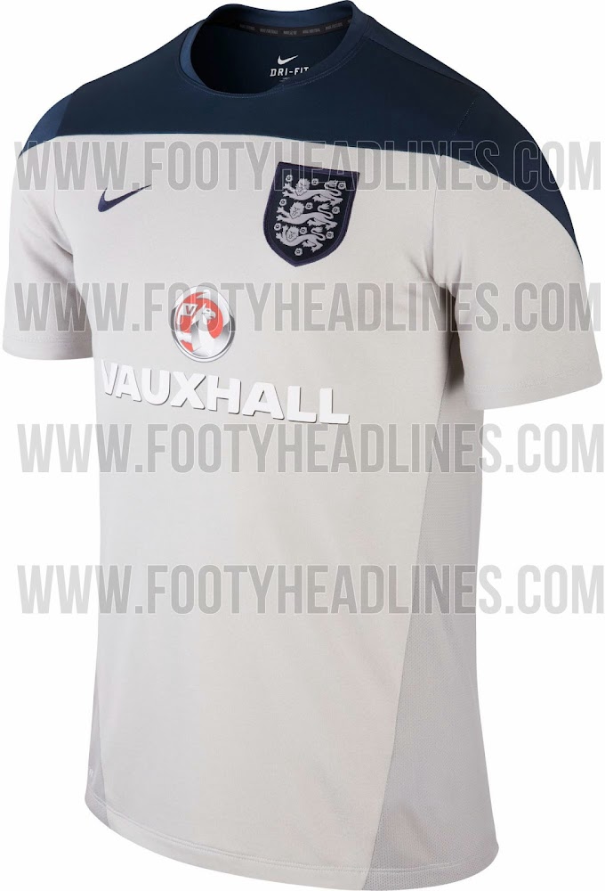 England 2014 World Cup Prematch + Training Shirts Leaked! - Footy Headlines