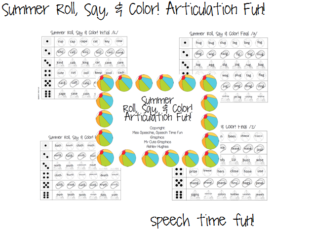 Summer Resources & Ideas for SLPs and Parents! - Speech Time Fun ...