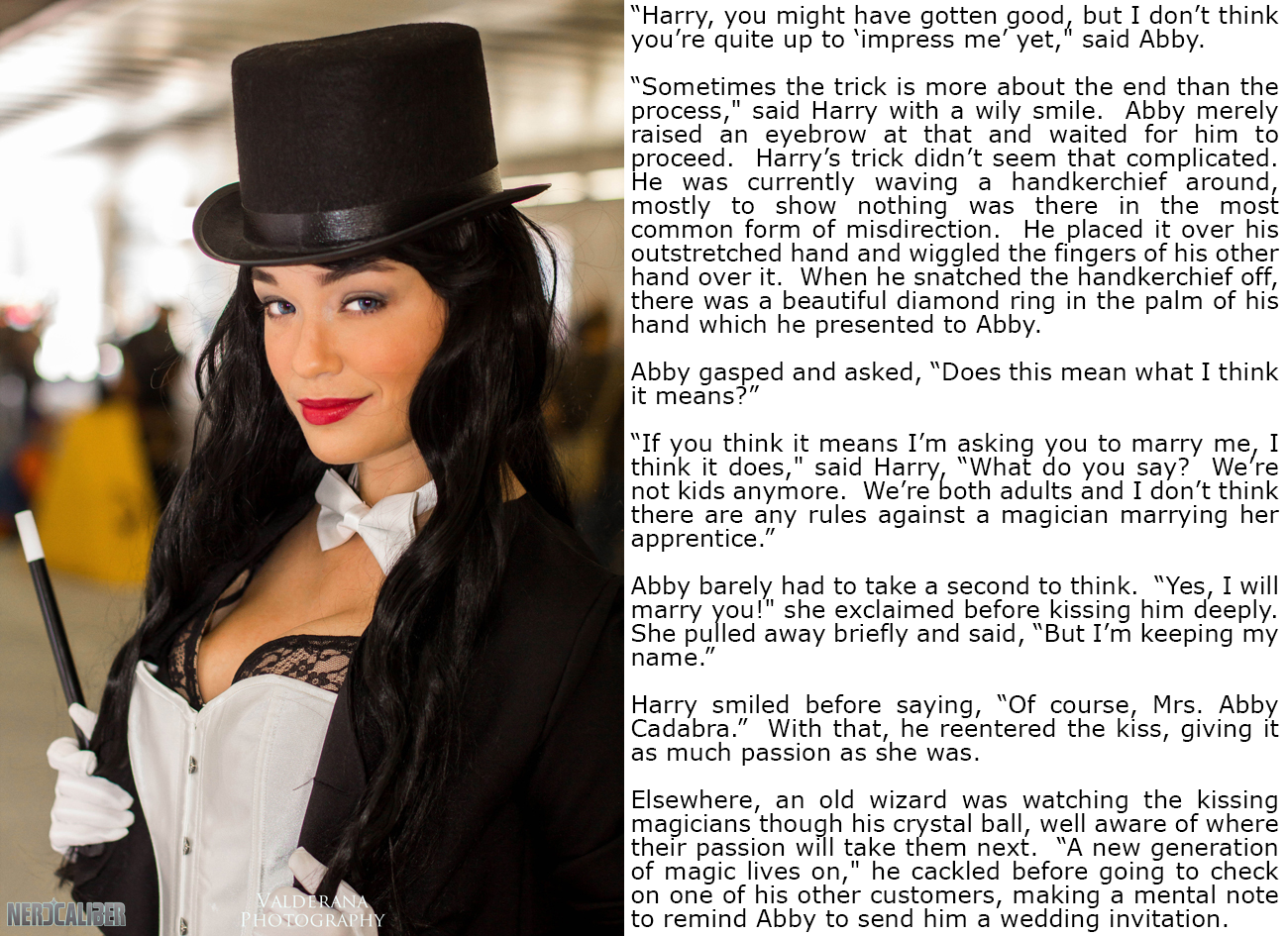 Age TF Photostories: READER'S ENTRY: Abby Cadabra (Epilogue)