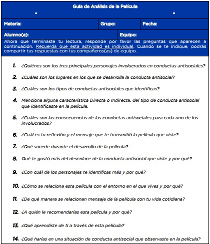 Epo90: Guía de Análisis de la película