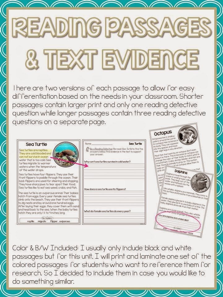 All About Ocean Life | Falling into First