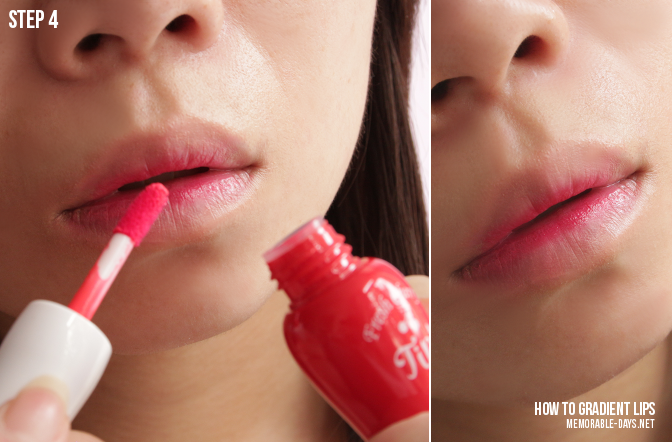 Tutorial: How to Create Korean Gradient Lips? | Memorable Days : Beauty Blog - Korean Beauty ...