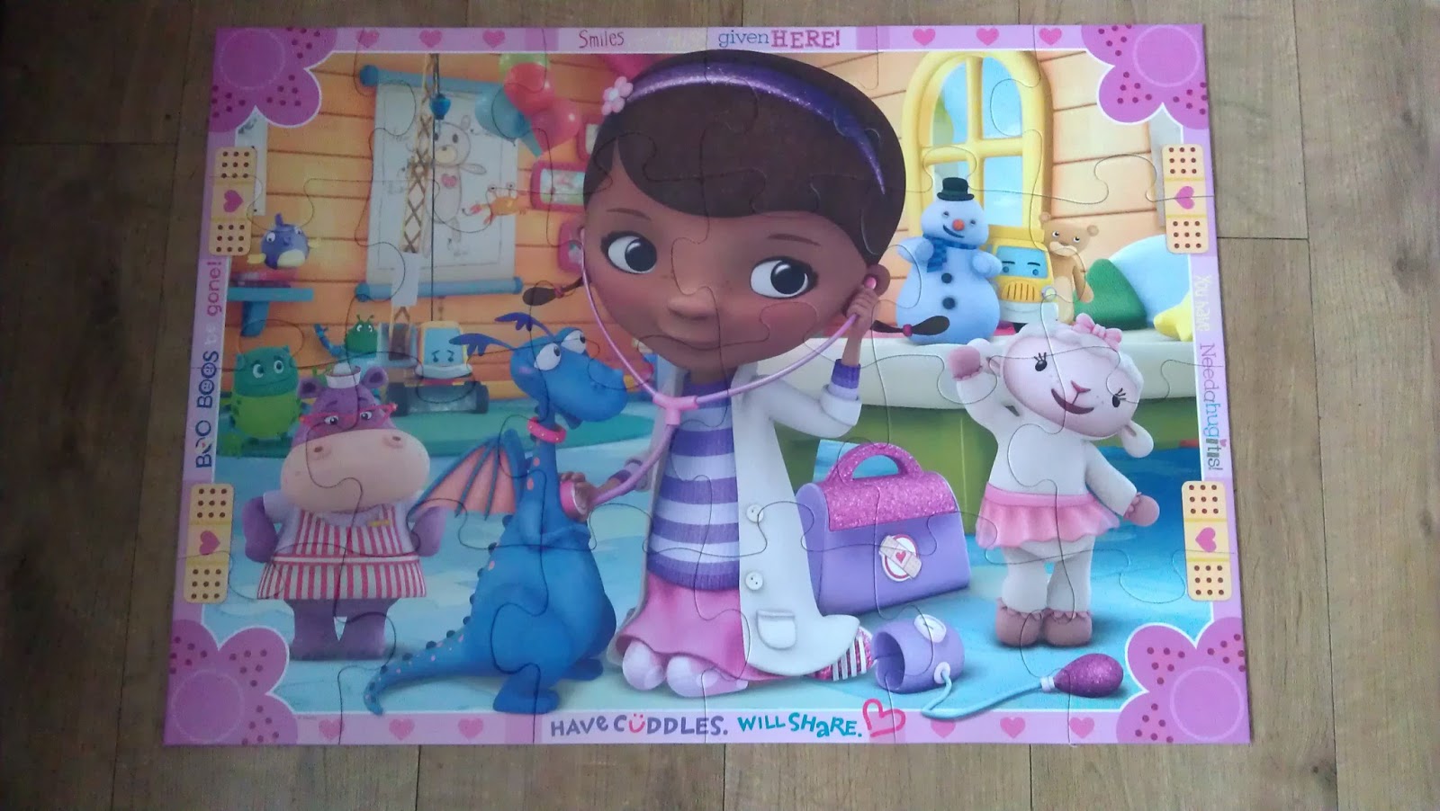 Ravensburger Doc McStuffins Giant Floor Puzzle - My Three and Me