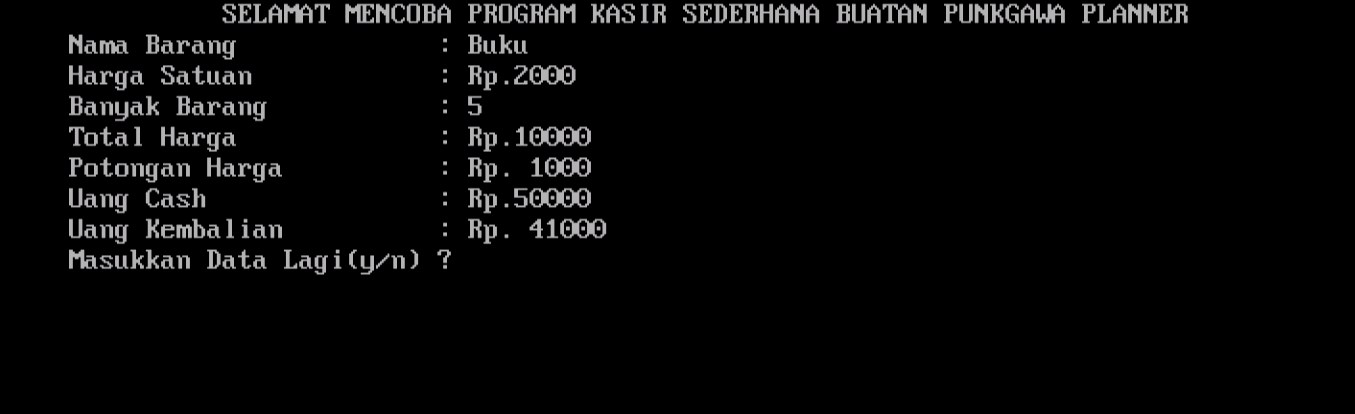 Algoritma 1: Tutorial Membuat Program Kasir Sederhana
