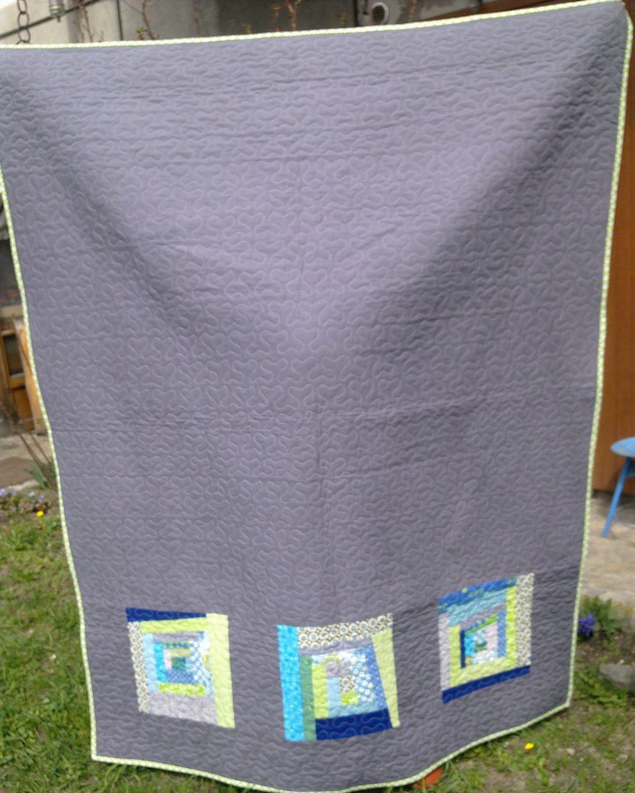 Patchwork de FUNKYPATCH: Colcha para Luca