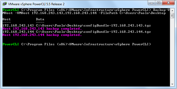 Hostile Coding: VMware: A PowerCLI module to massively backup/restore ESXi hosts configurations