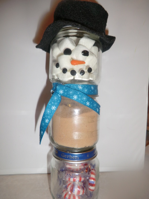 A Resourceful Home .com: Snowman Hot Cocoa Craft