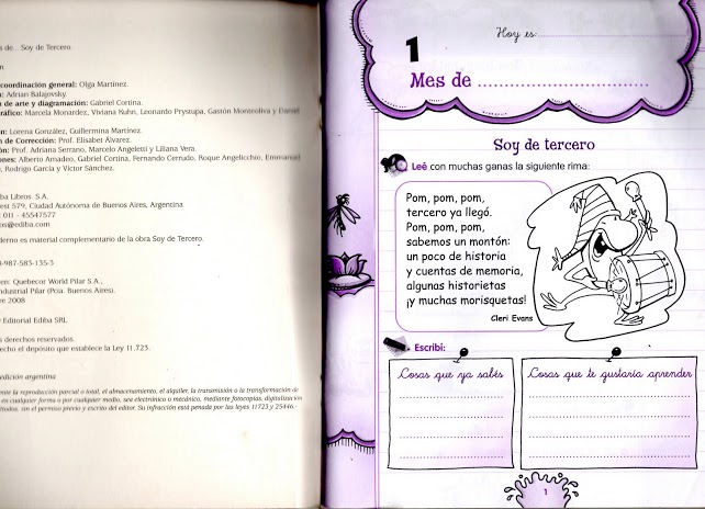 ACTIVIDADES FOTOCOPIABLES PARA NIVEL PRIMARIO: Deberes para tercer grado ACTIVIDADES FOTOCOPIABLES PARA NIVEL PRIMARIO: Deberes para tercer grado