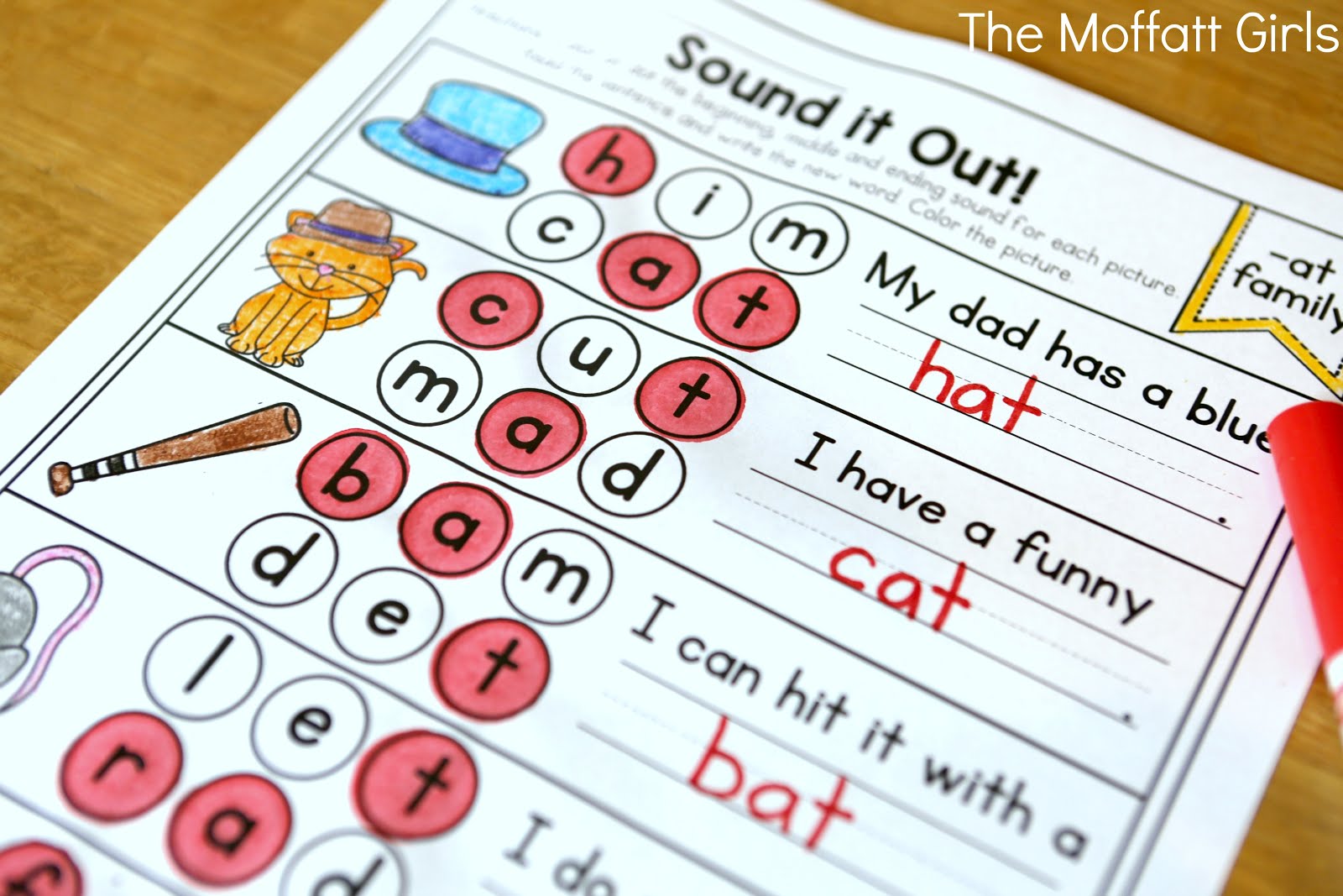 How to Teach CVC Word Families!