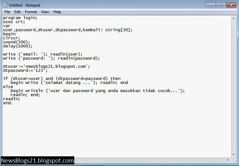 Turbo pascal source code - cardiobuilding