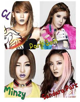 Member Of 2NE1 CL, BOM, MINZY and SANDARA | Music Video K-POP update