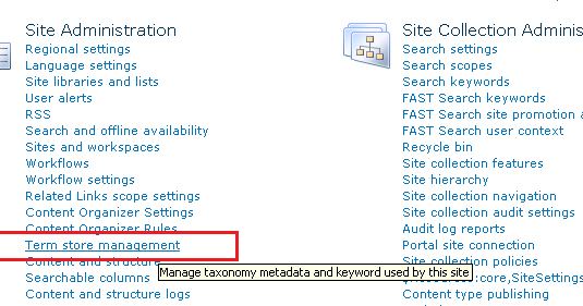 SharePoint PitStop: Creating Managed Metadata Group, Term Set and Terms