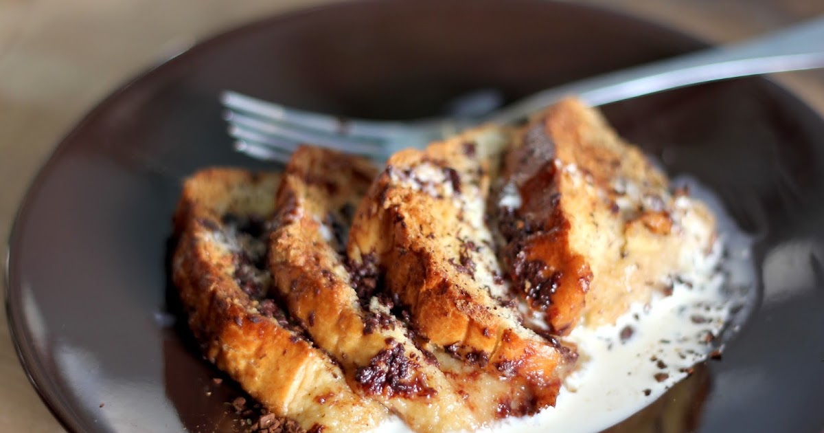 Domestic Sluttery: Sluttishly Sweet: Chocolate Mocha Pain Perdu Pudding