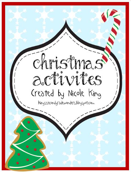 Ms. King's 2nd Grade Wonders: Christmas Activity Packet