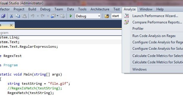 C# Application Performance Wizard in Visual Studio - Code Arsenal