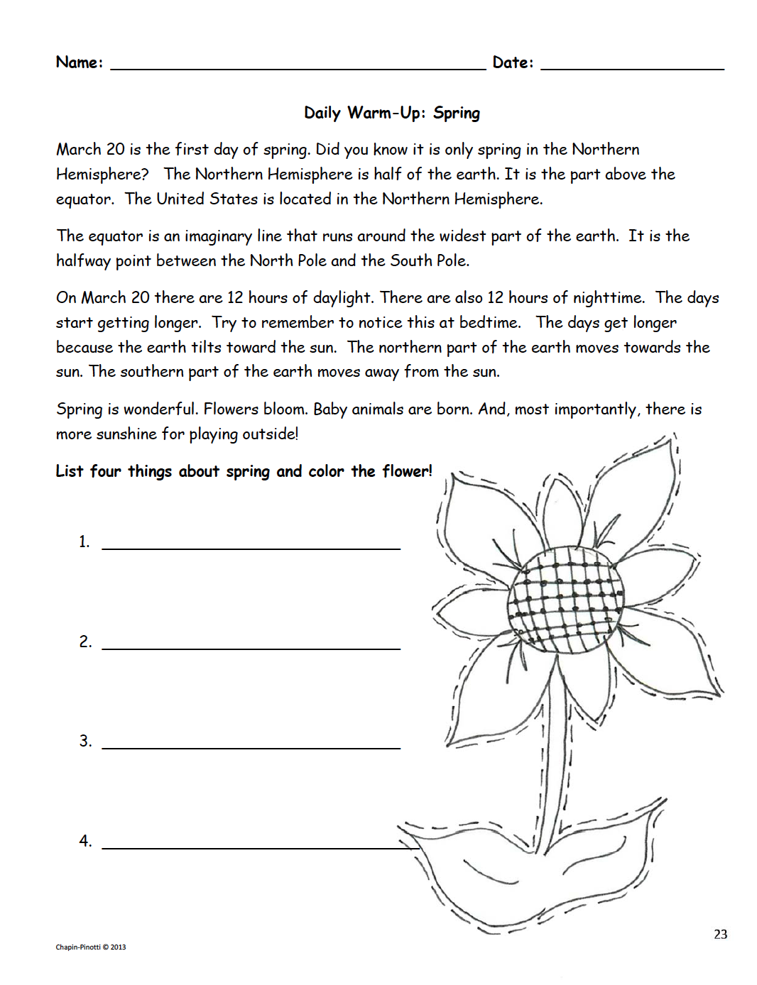 The Best of Teacher Entrepreneurs: Daily Reading and Writing Warm Ups ...