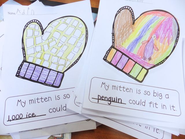 The Mitten Freebies and Links : Blue Skies with Jennifer White