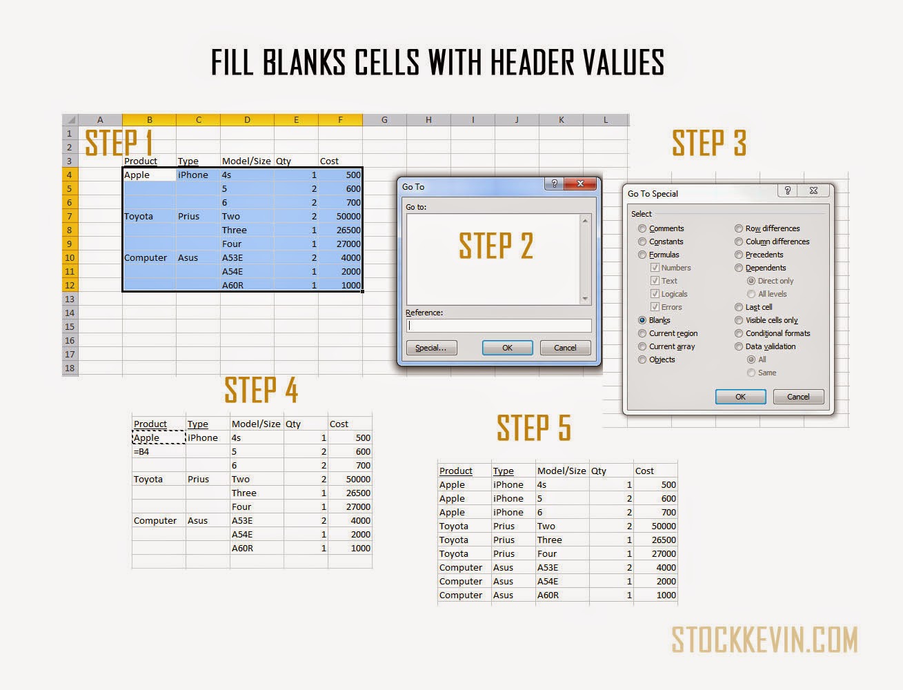 Excel Tip 16 Filling In Blank Cells With Header Cell Values StockKevin excel-tip-16-filling-in-blank-cells-with-header-cell-values-stockkevin