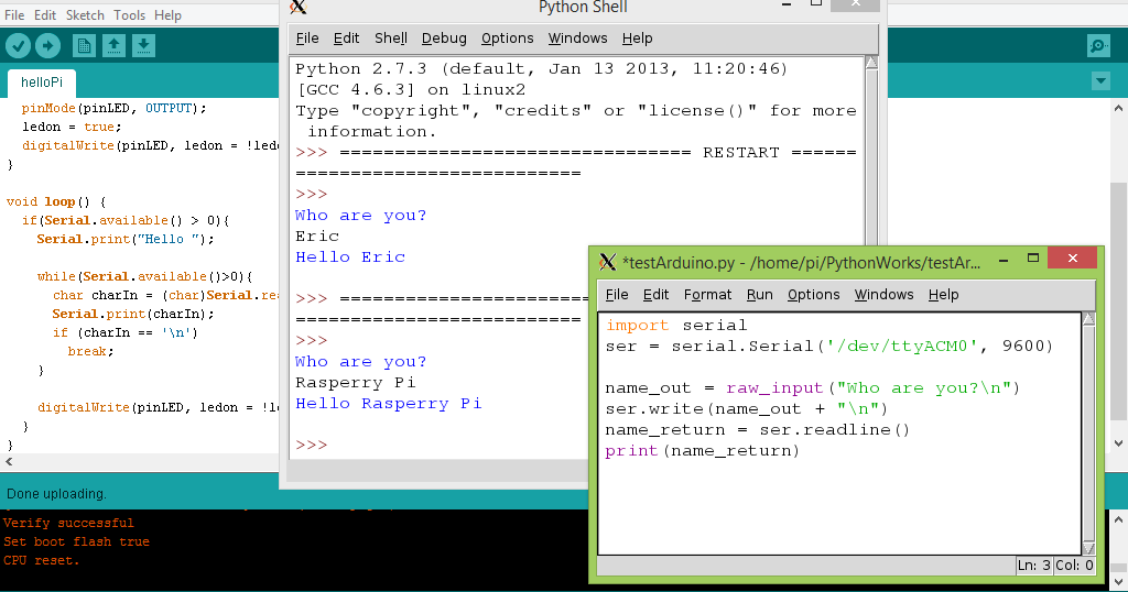 Python Pyserial Readline Example