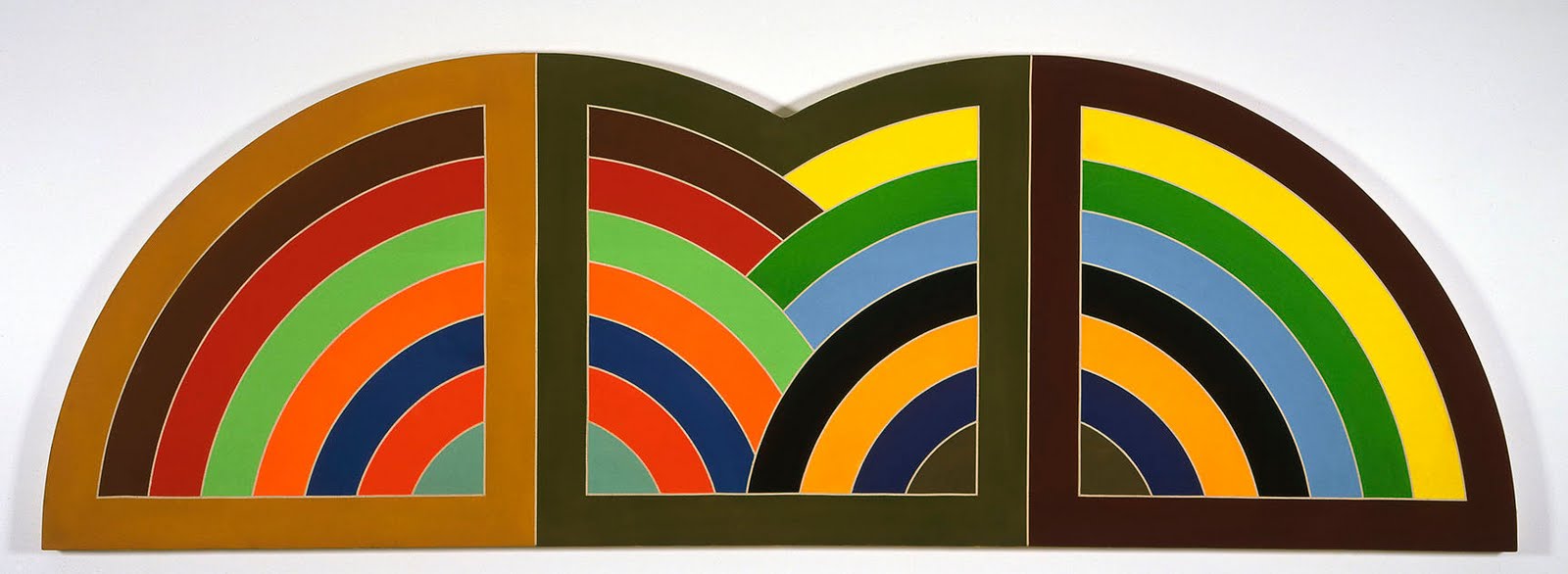 THE OTHER ART ONE: FRANK STELLA's abstract use of color and shape